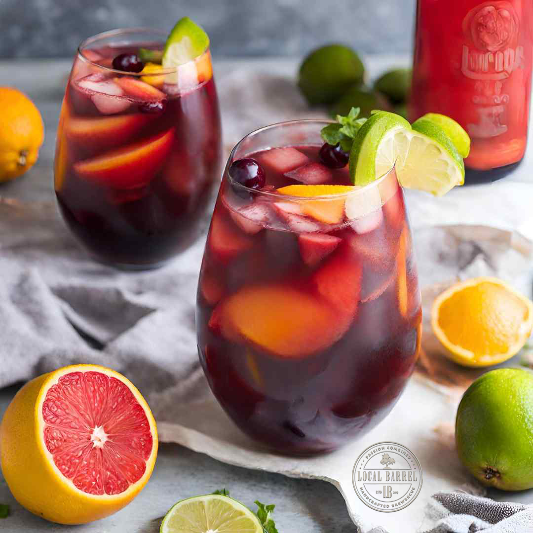 Rum Punch Sangria - The Local Barrel