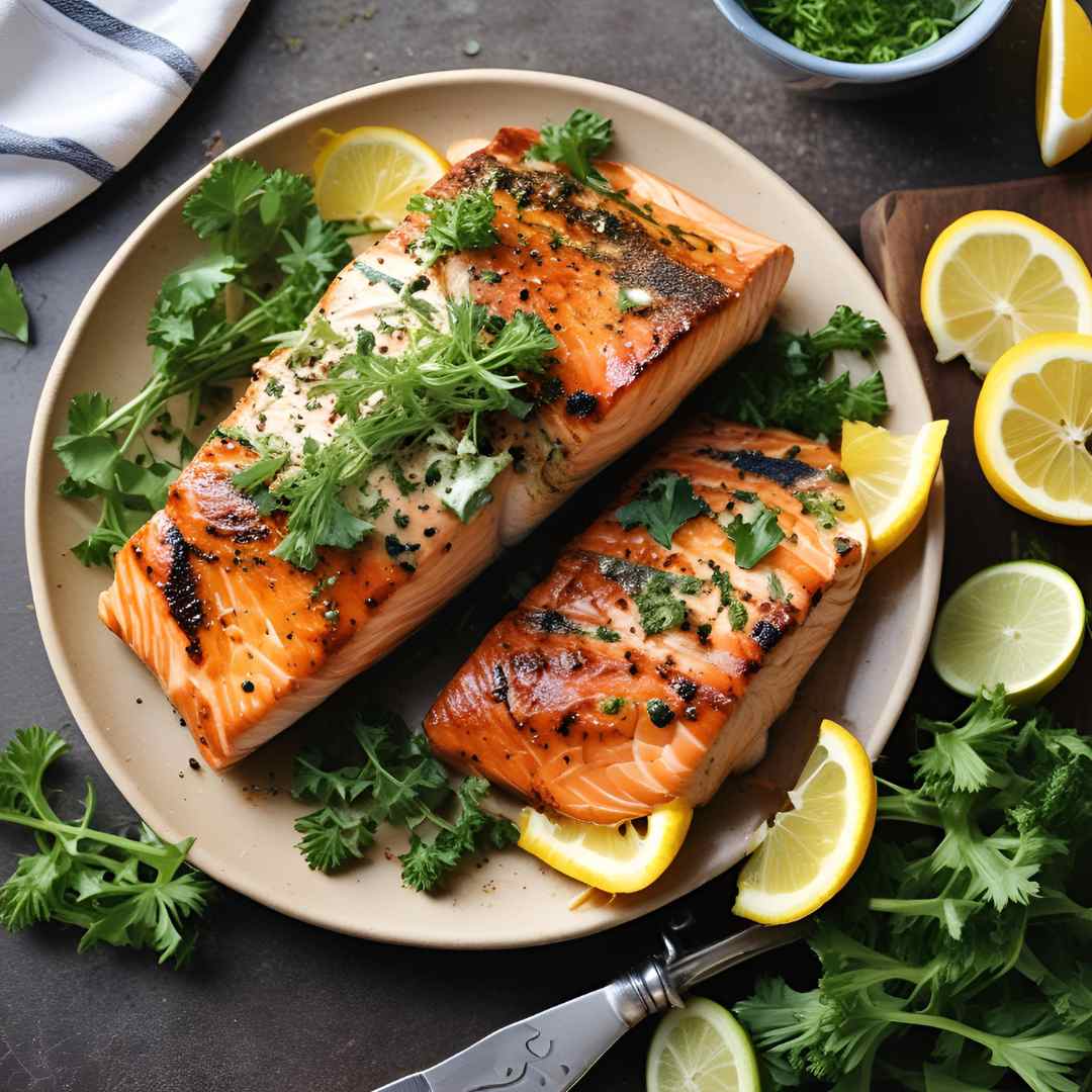 Citrus Herb Grilled Salmon - The Local Barrel