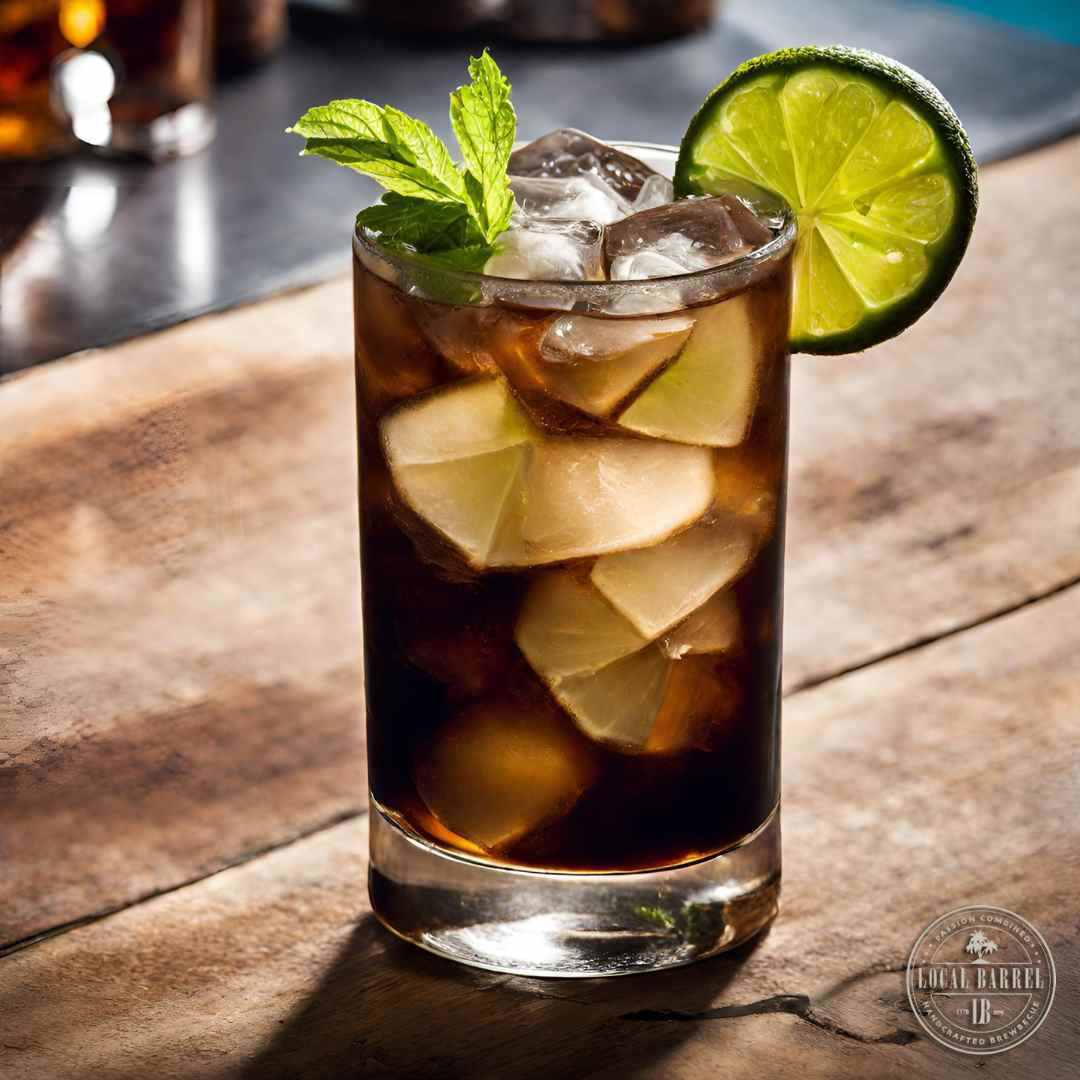 Classic Cuba Libre Cocktail – Easy 2-Minute Recipe