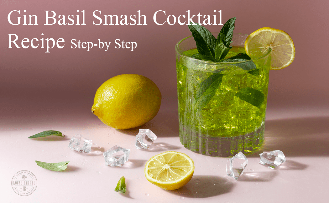 Gin Basil Smash Cocktail Recipe – A Fresh and Simple Drink - The Local ...