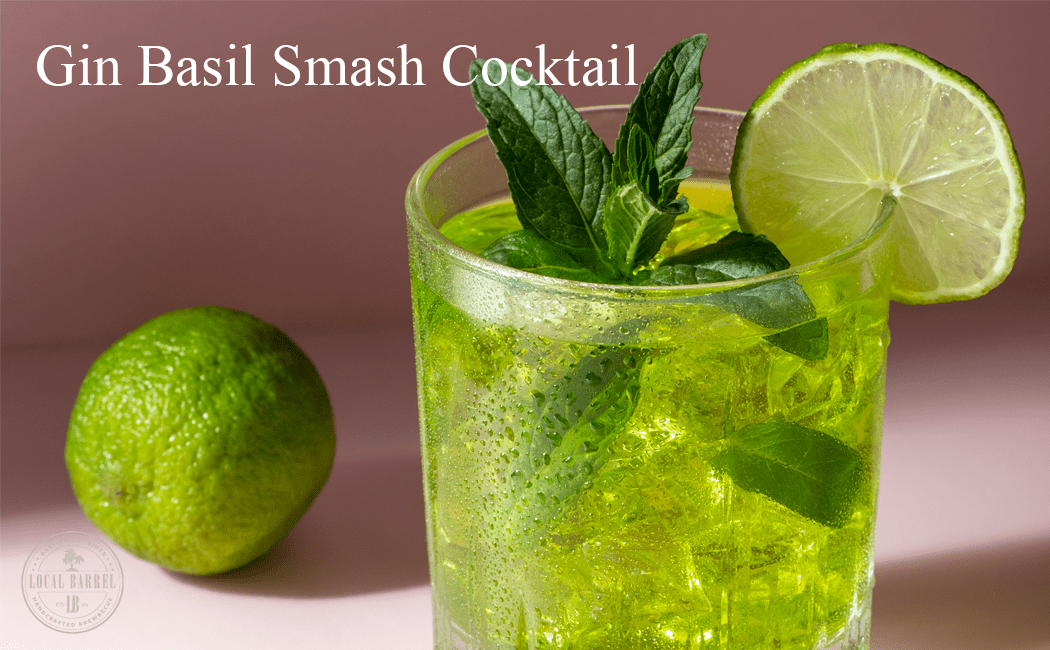 Gin Basil Smash Cocktail Recipe – A Fresh and Simple Drink - The Local ...