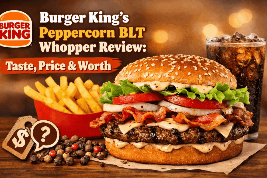 Burger King’s Peppercorn BLT Whopper Review: Taste, Price & Worth - The ...